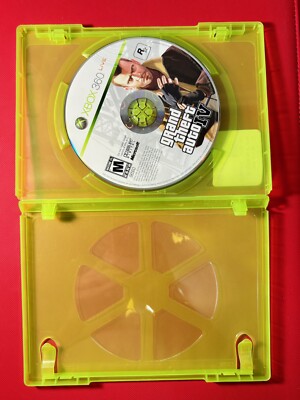Microsoft Xbox 360 Grand Theft Auto IV Disc & Jewel Only. 710425390128 ...