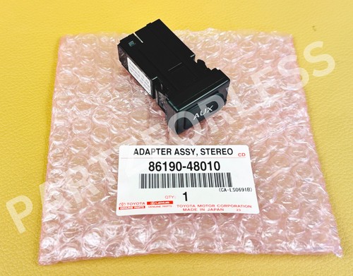 86190-48010 TOYOTA GENUINE ADAPTER ASSY, STEREO JACK, NO.1 8619048010 ...