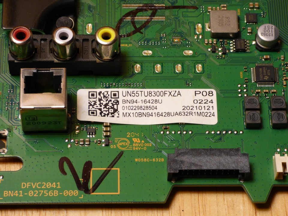 SAMSUNG CURVED SMART TV MAIN BOARD FOR SAMSUNG UN55TU8300F P/N BN94 ...