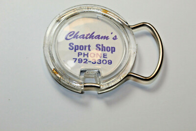 Chatham's Sport Shop Sporting Guns & Ammo Keyring Keychain Vintage K2 ...