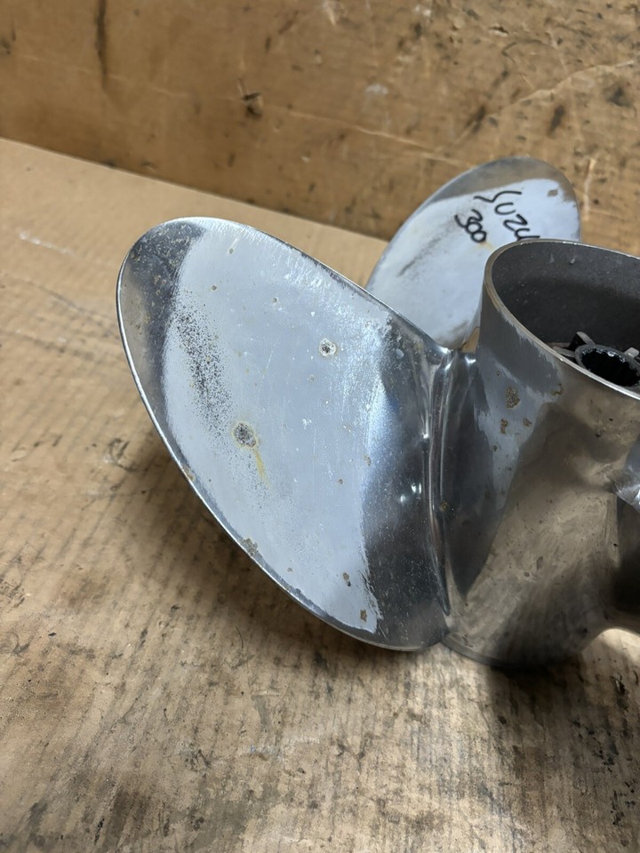 Suzuki Powertech Outboard 4 Blade Stainless Propeller | OFS4L26PCL200 ...