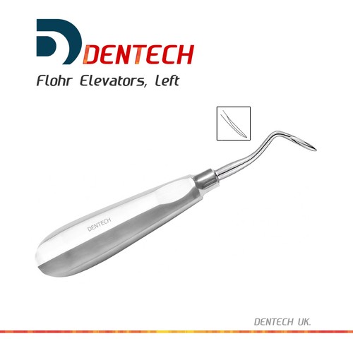 Flohr Root Elevator Left Dental Dentist Oral Surgery Instrument Stainless Steel | eBay