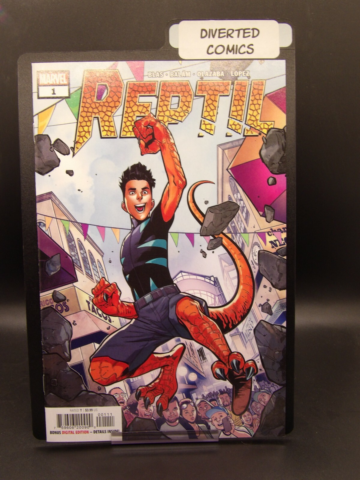 REPTIL 1 (2021, MARVEL COMICS) 1st app Megalith, Eva & Julian! HOT KEY ...