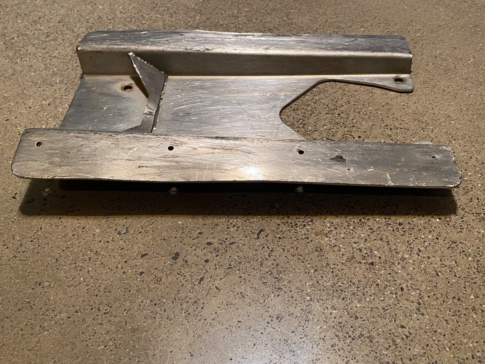 PRO TECT REAR SWINGARM GUARD SKID PLATE HONDA TRX250R TRX 250R 86 87 88 ...