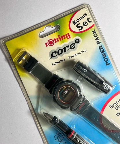 Vintage Rotring Core Fullhalter Fountain Pen "Bonus Set Free Digital ...