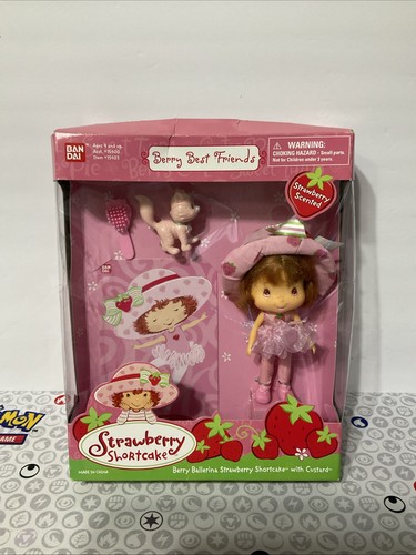 Bandai Strawberry Shortcake Berry Best Friends Angel Cake Doll - New ...