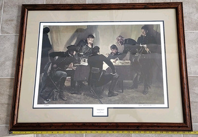 Strategy LITHOGRAPH Print By DON SPAULDING Civil War UNION 1982 SIGNED ...