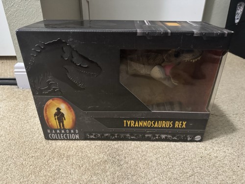 Mattel Jurassic Park Hammond Collection Tyrannosaurus Rex T Rex Figure ...