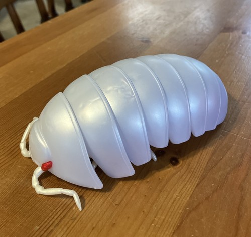 Dangomushi Isopod Pill Bug Ball Realistic Figure 5.5” Silver Gacha ...