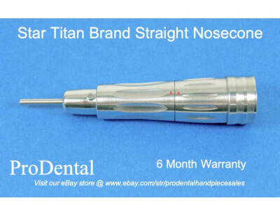 Star Titan Brand Straight Nose Cone Dental Handpiece Attachment ...