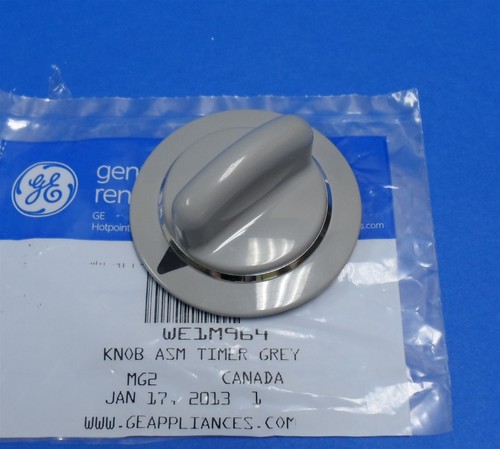 GE WE1M964 Gray Washer or Dryer Timer Knob NEW OEM | eBay
