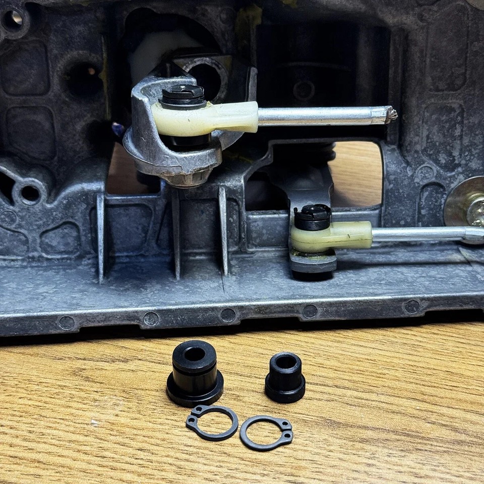 Complete Shift Linkage Shifter Lever Cable Bushing For VW Jetta MK4 New ...