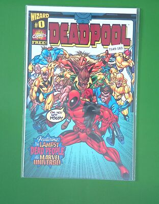 DEADPOOL #0 VOL. 3 HIGH GRADE MARVEL COMIC BOOK TS49-183 | eBay