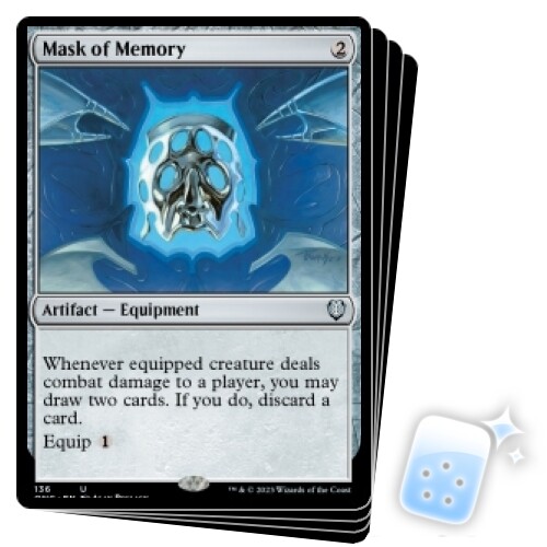MASK OF MEMORY X4 Phyrexia: All Will Be One: Commander Magic MTG MINT ...