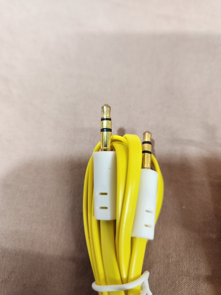 2-Pack Auxiliary Audio Cable 3.5mm 1/8 Male to Male Mini Plug - 3 Feet ...
