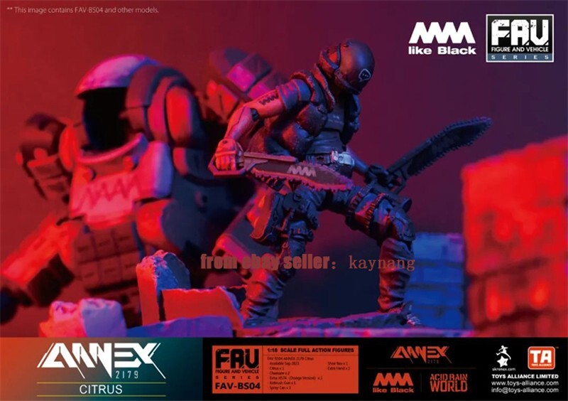 Toys Alliance Acid Rain World FAV-BS04 1/18 ANNEX 2179 Citrus Action ...