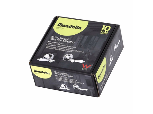 MONDELLA Maestro Chrome Wall Top Assembly Lever Handle Stylish Bathroom ...