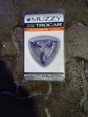 Muzzy Trocar XB 3-Blade Crossbow Broadhead 3-Pack - 125 Grain | eBay