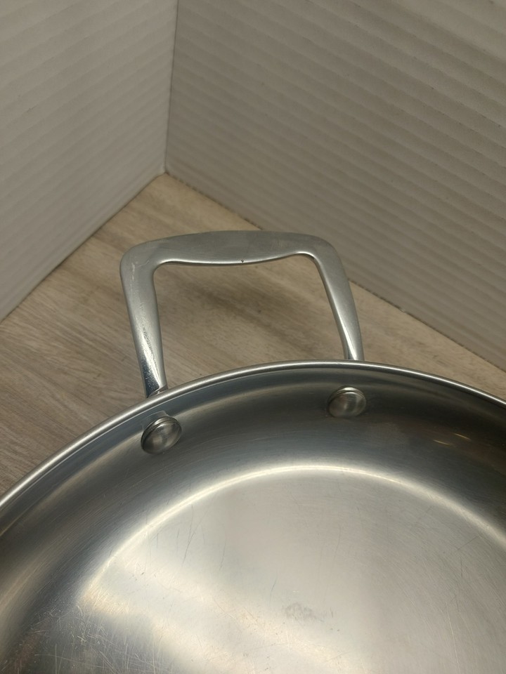 18/10 Stainless Steel Farberware Millennium 12 inch Fry Pan Copper ...