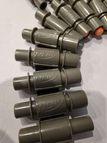 Nerf N-Strike Vulcan EBF-25 Blaster Machine Gun 25 Round Ammo Belt Dart ...