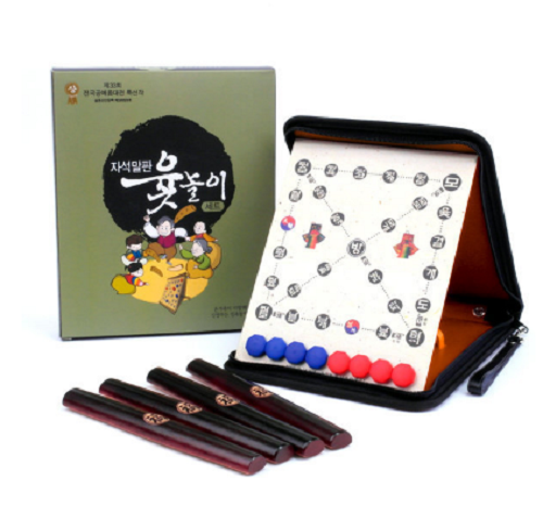 Yut Game Set Birch Tree Yut magnet malpan-Korean Family Board GAME Set ...