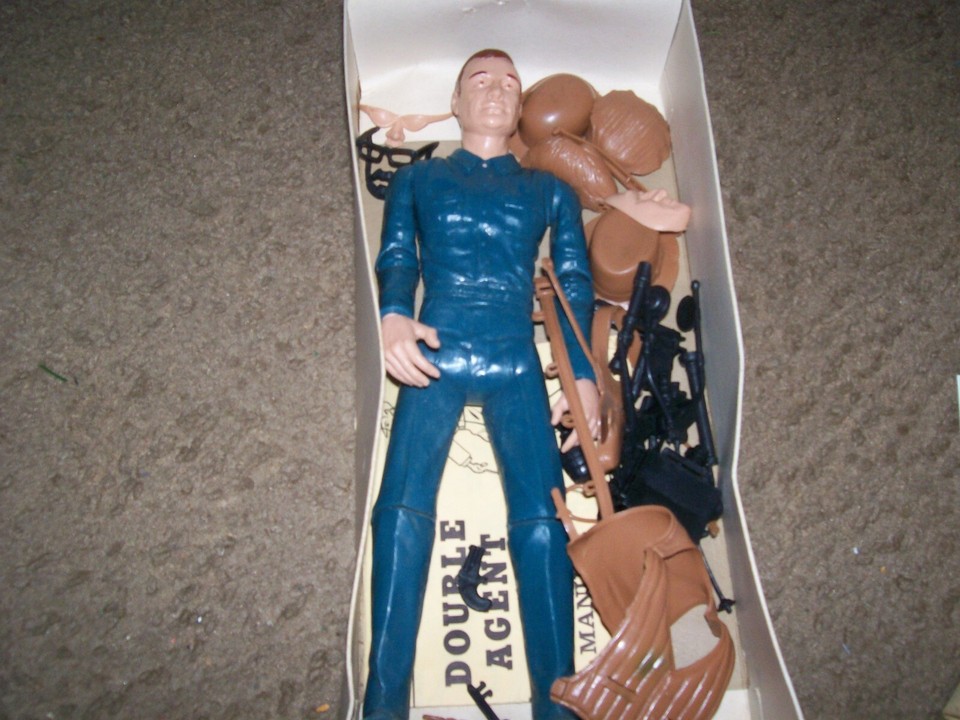 MARX MIKE HAZARD SECRET AGENT | eBay