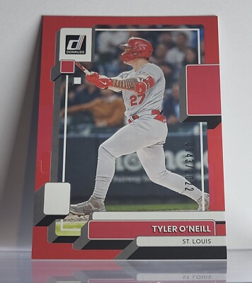 TYLER O'NEILL 2022 Donruss Red Parallel /2022 St.Louis | eBay