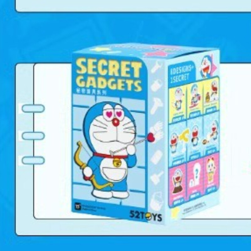 Authentic 52TOYS Doraemon Secret Gadgets Series Confirmed Blind Box ...