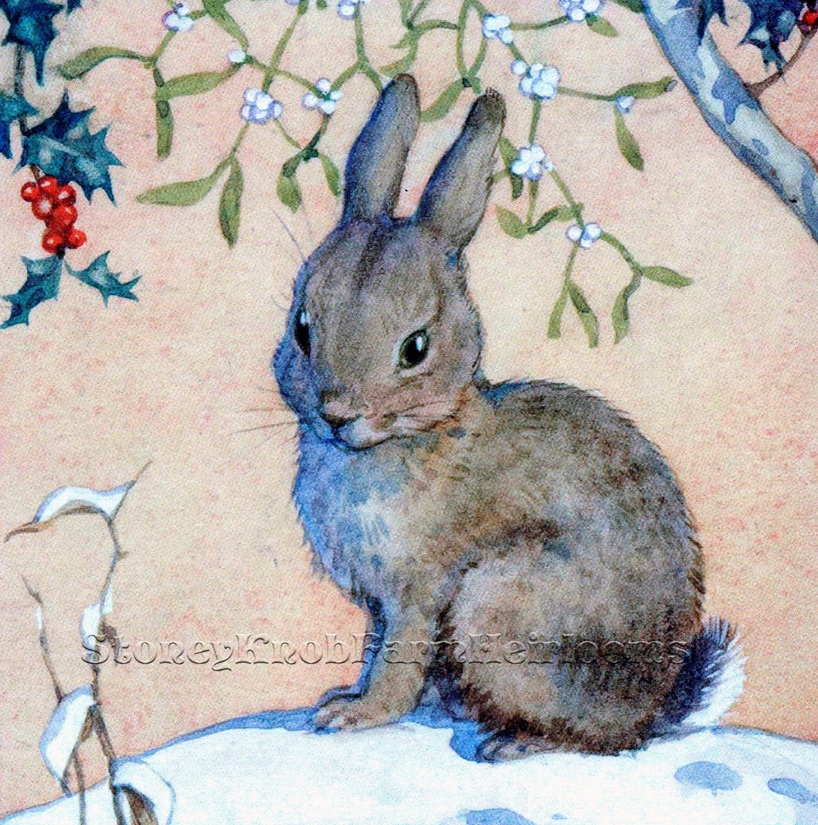 Vintage Rabbit Illustration