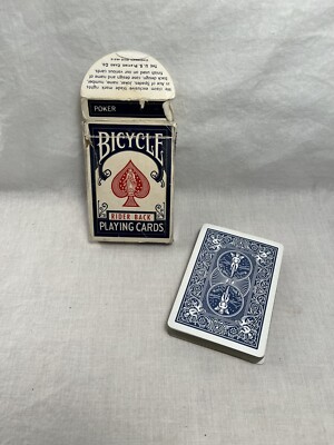 Vintage "BICYCLE RIDER BACK 808" Playing Cards US Playing Card Co ...