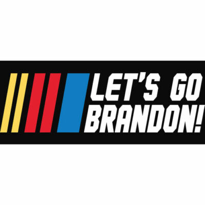 Let's Go Brandon Sticker Car Truck Logo 3x10 Inch Bumper Vinyl Decal ...