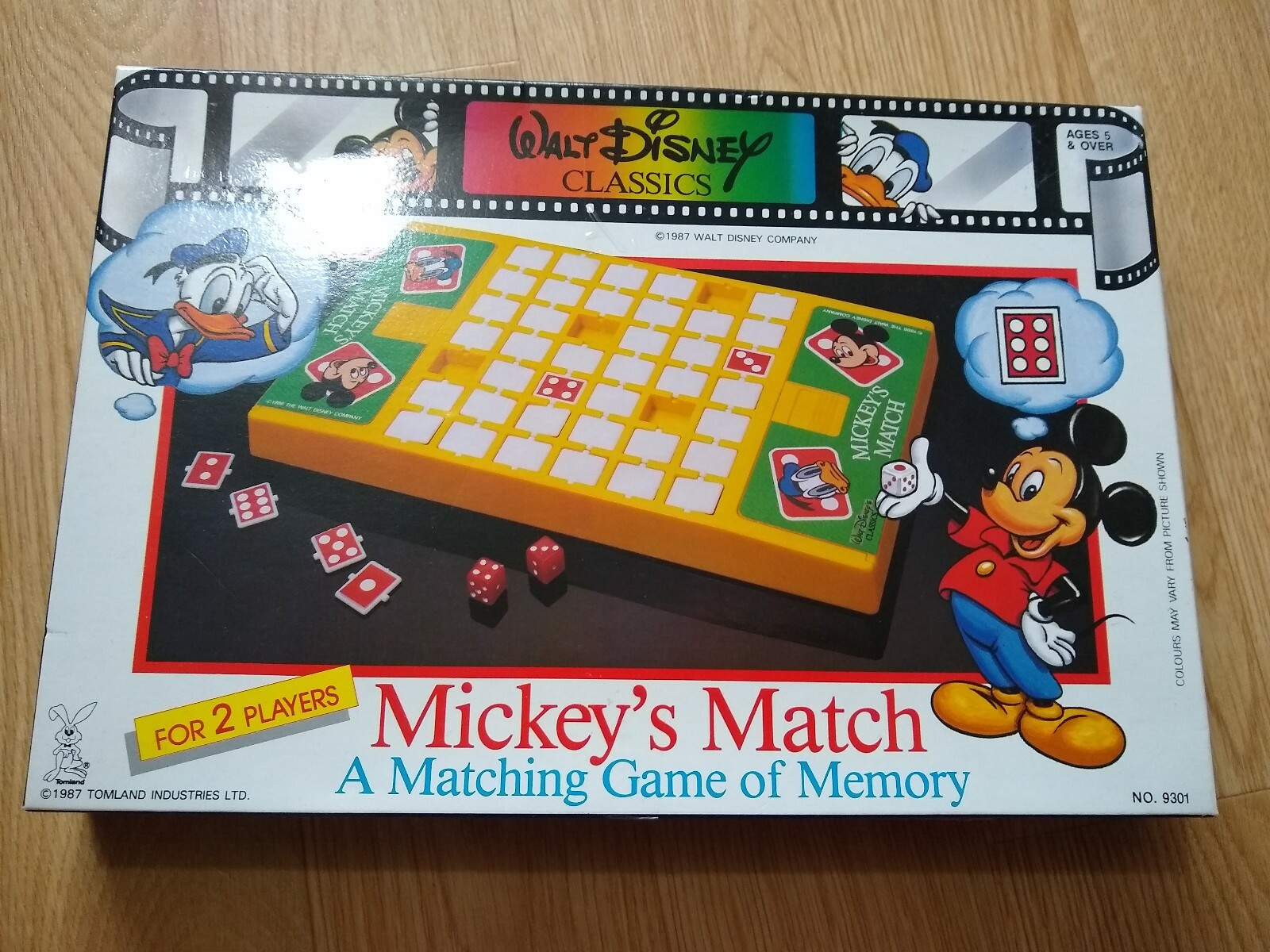 Vintage Disney Mickey Mouse Matching Game 1987 | eBay UK