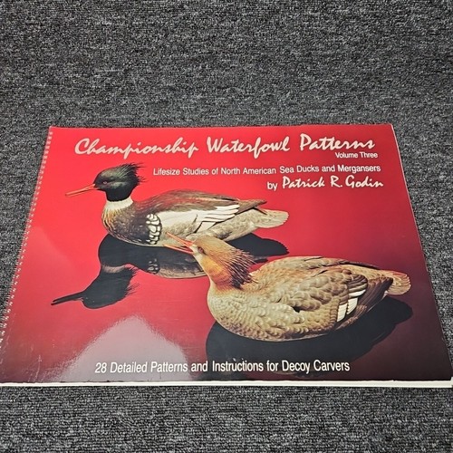 Championship Waterfowl Patterns Vol 3 Patrick Godin Duck Decoy Patterns ...