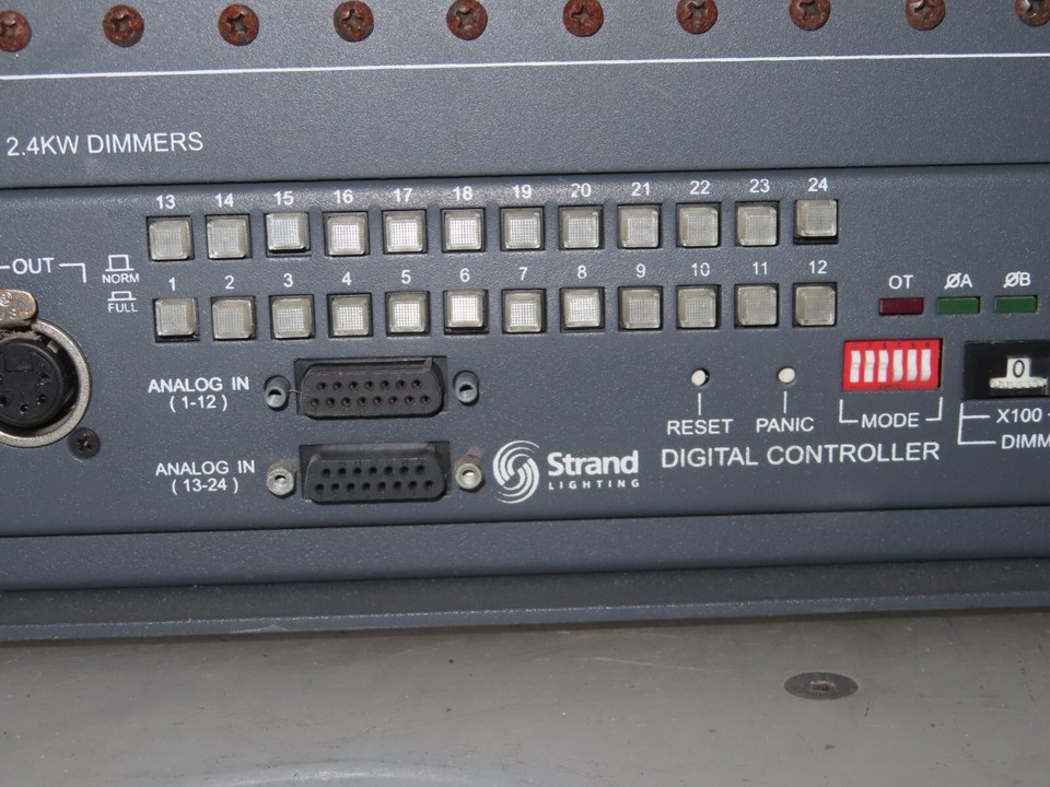 Strand CD80 24 2.KW dimmer circuits 73244 Control lighting intensity | eBay
