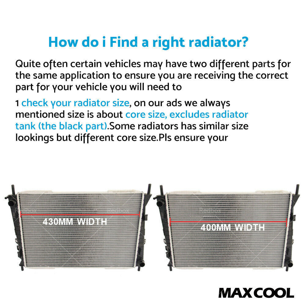 Radiator For Ford Courier PD PE PG PH Mazda Bravo B2500 UF UN UTE 96 ...