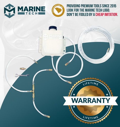 Marine Tech Bleed System, DIY Seastar Bleed Kit, Fits SeaStar Hydraulic ...