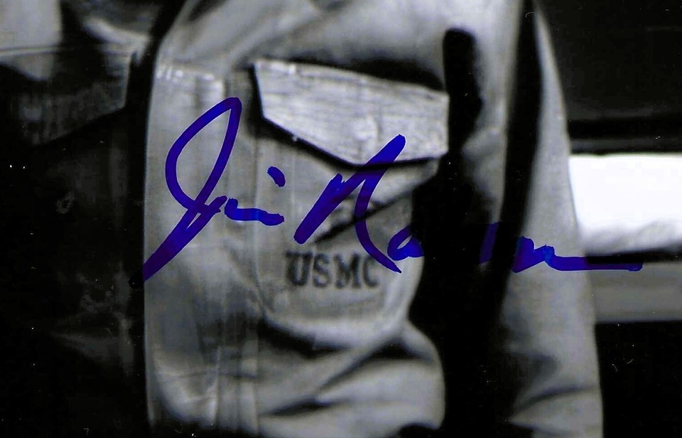 GOMER PYLE Jim Nabors signed USMC with Frank Sutton 8x10 "IN PERSON ...