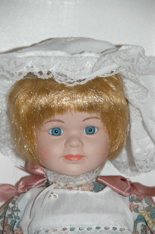 Porcelain Doll Tussini Collection Rebecca 31140/D Cloth Doll 14" Hand ...