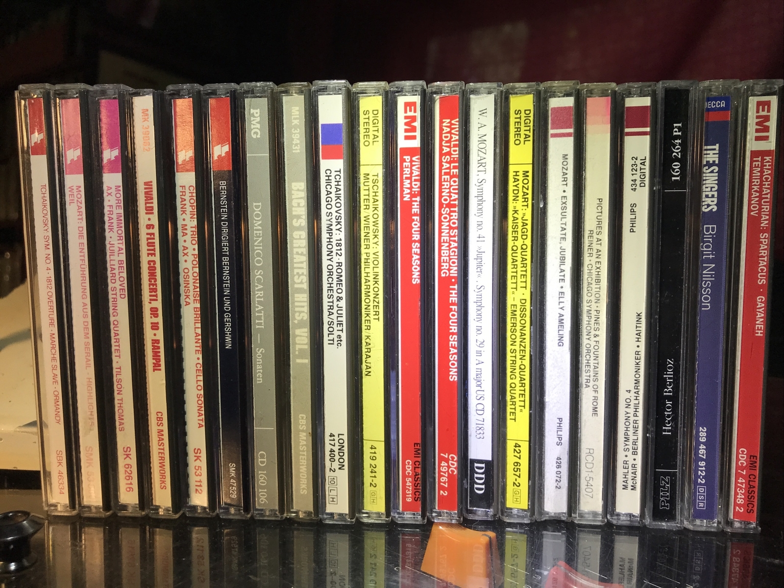 80s Classical CDs Early Versions DDD w/detailed pics for each CD ...