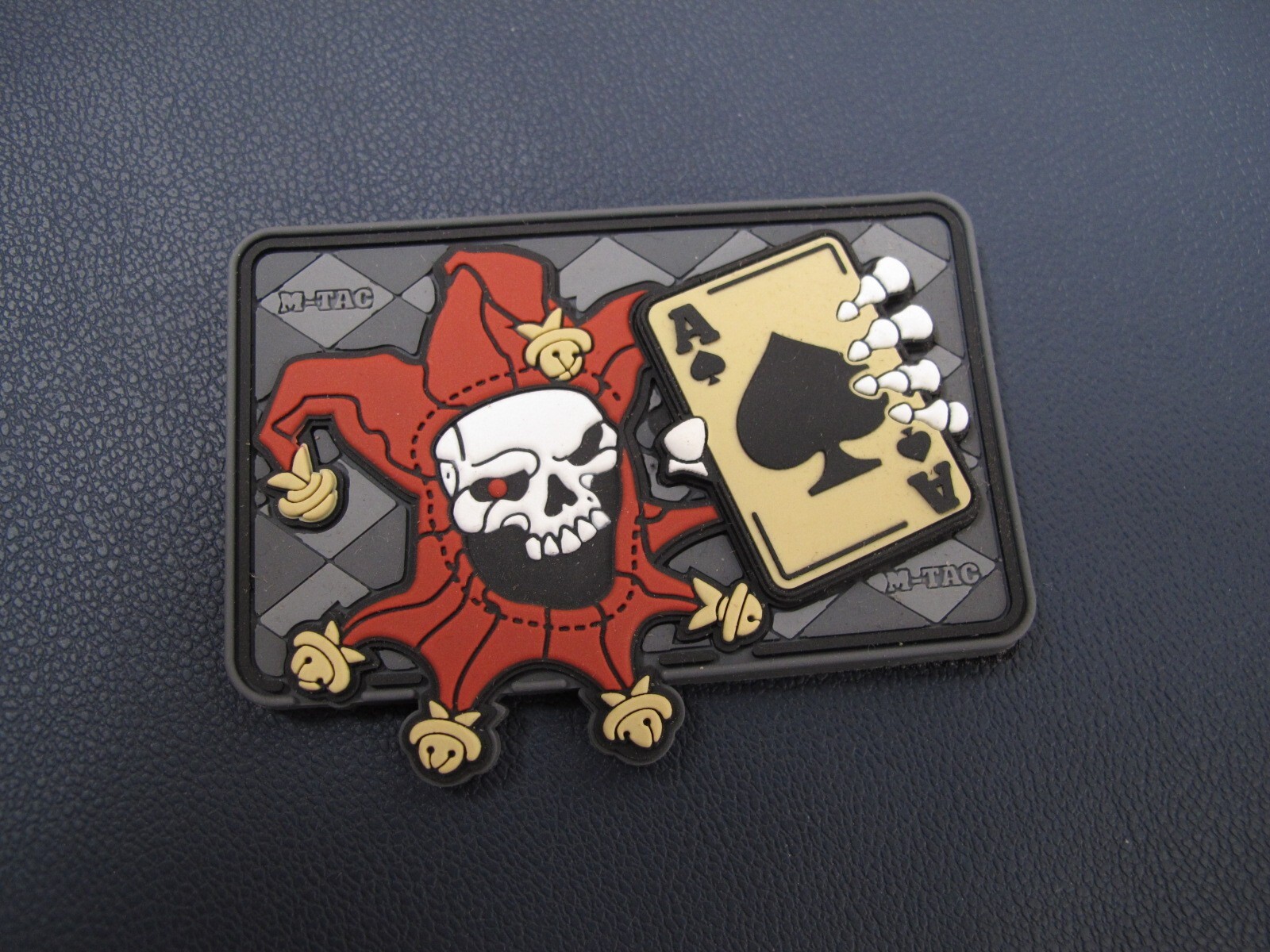 Ace of Spade / Joker Slull 3D PVC PATCH MORALE 80 x 50 mm | eBay