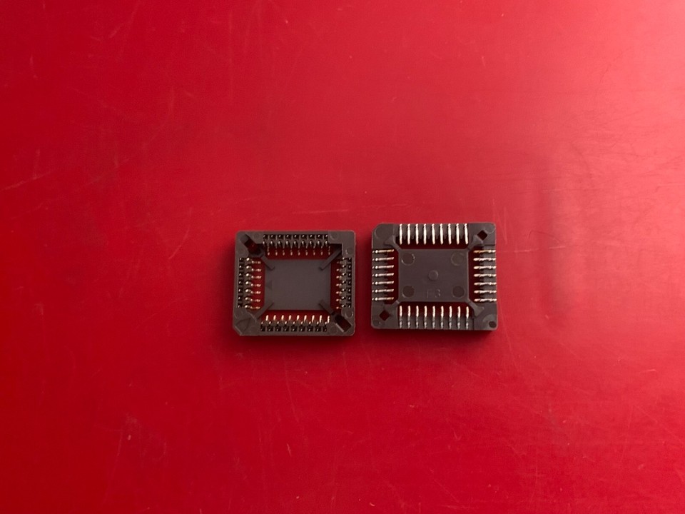 10x 822273-1 AMP CONNECTOR 32 POSITION IC SOCKET PLCC SMT LIF | eBay