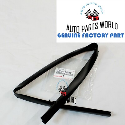 GENUINE OEM TOYOTA 10-24 4RUNNER GX460 HOOD TO RADIATOR SUPPORT SEAL ...