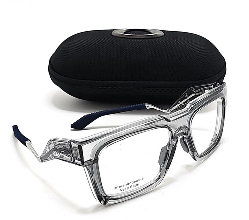 Oakley Enigma Ink OX8190-0257 Grey Shadow Square Oversized Eyeglass ...