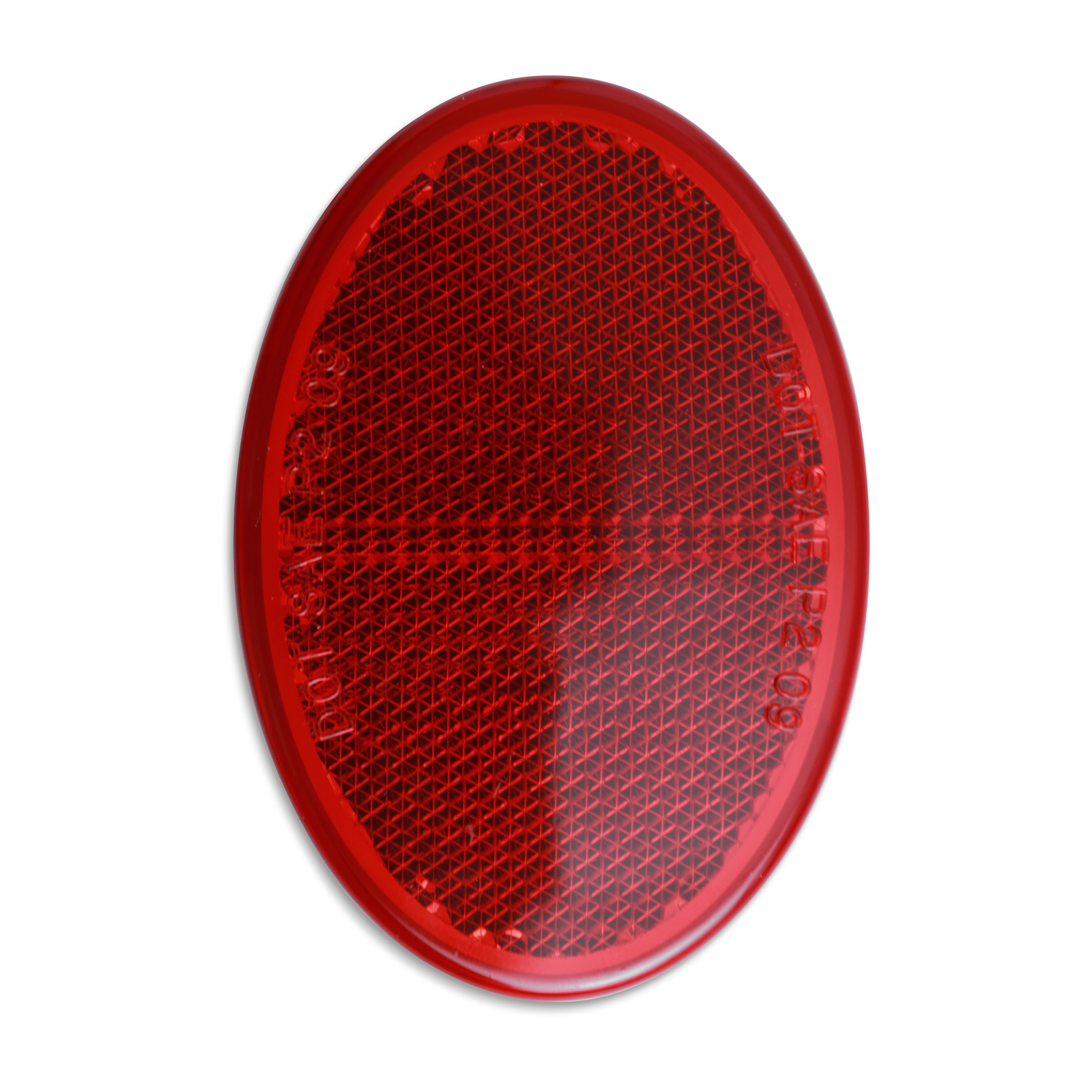 2 Pcs Sealed Red 2 Led Clearance Side Marker Trailer Light oval Shape ...