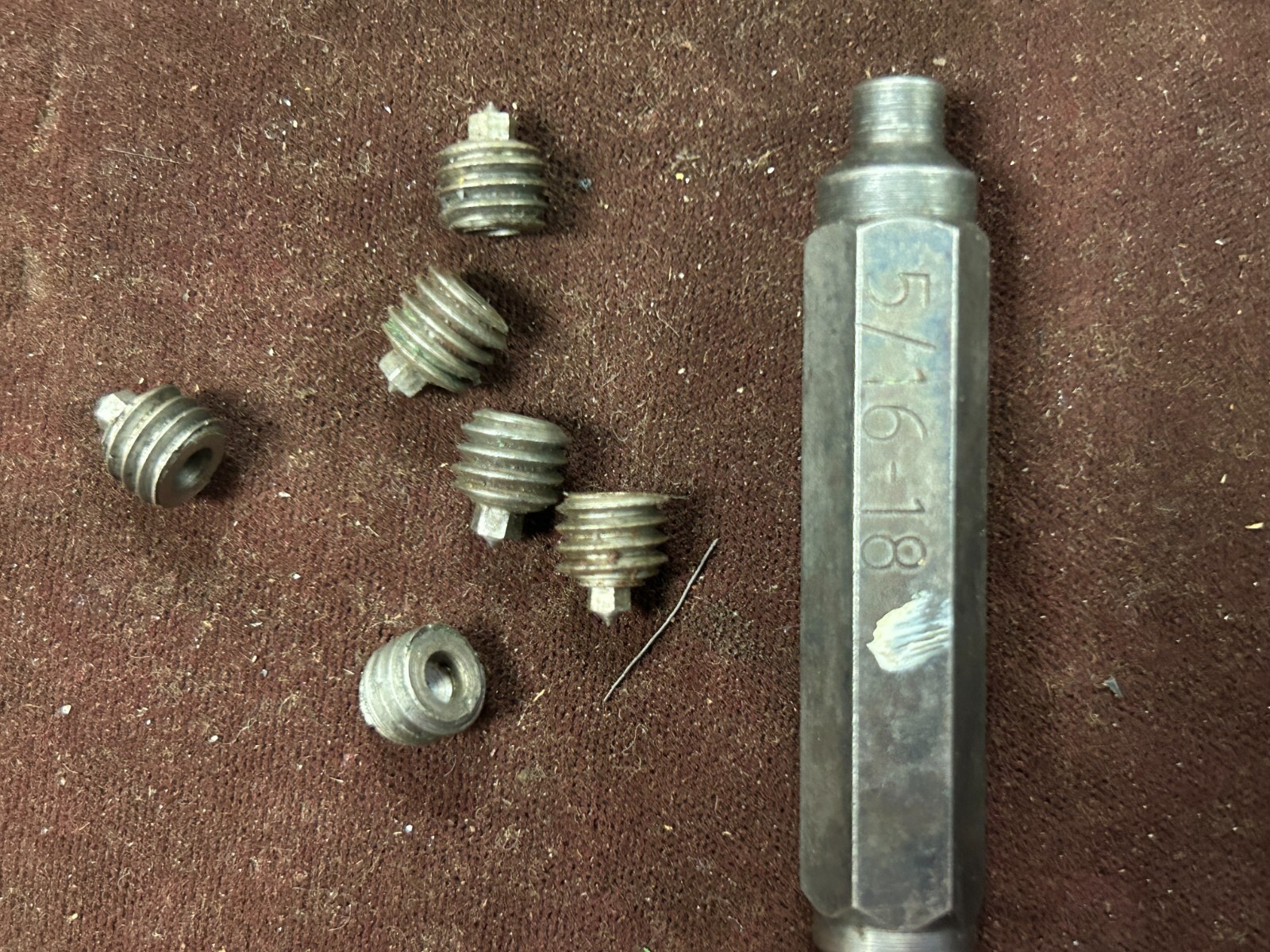 MACHINIST DrRk TOOL MILL LATHE Machinist Lot of Heimann Transfer Screws ...