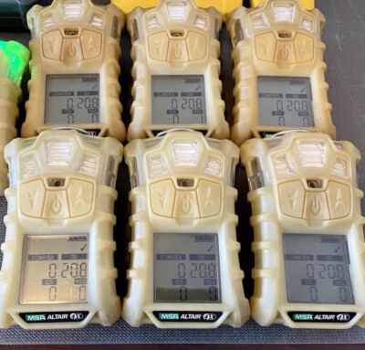 MSA Altair 4X multigas detector Monitor Meter Glow In The Dark ...