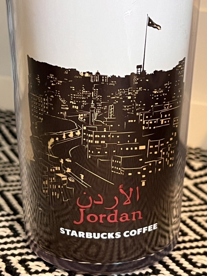 Starbucks travel mug Tumblr Jordan global city icon collector series | eBay