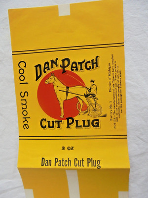 Vintage Unused Scotten, Dillon Co. Dan Patch Smoking Tobacco Label | eBay