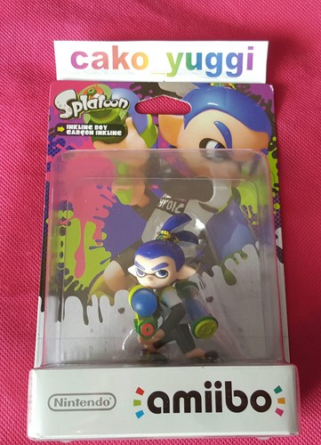 FIGURINE AMIIBO SPLATOON Garçon INKLING BOY COLLECTION NEUVE NEW ...
