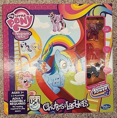 My Little Pony Chutes And Ladders Board Game A8433 MLP 2014 Hasbro ...